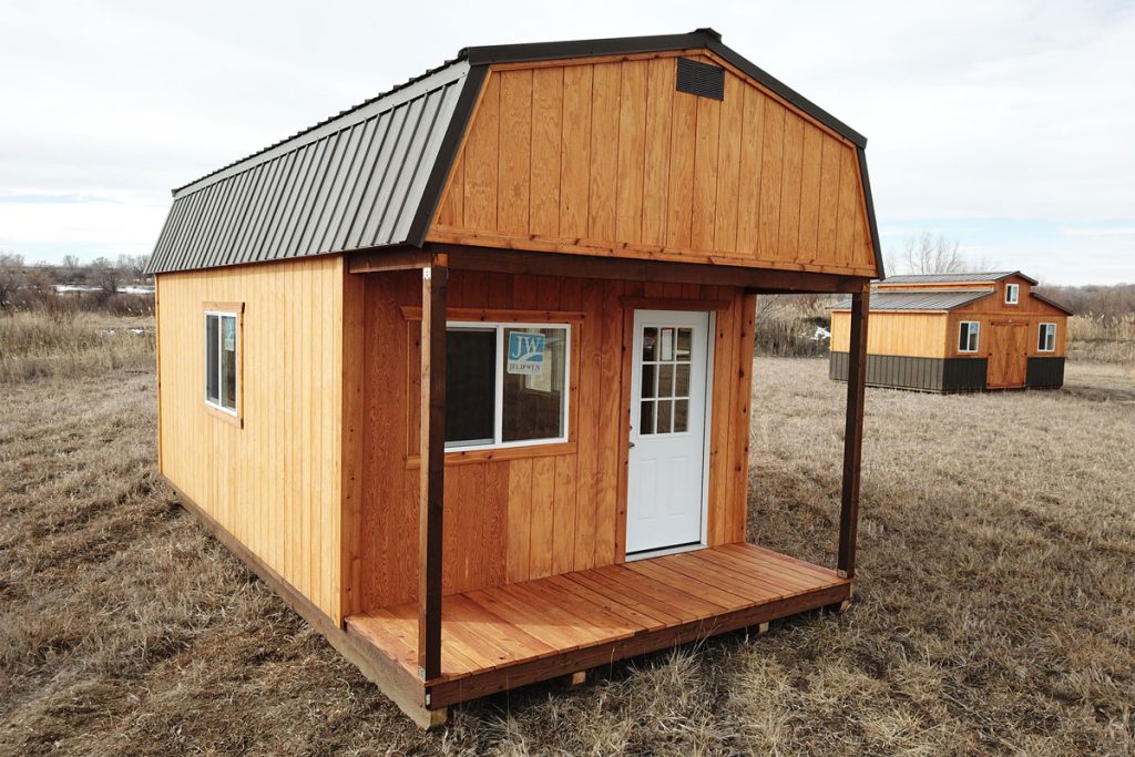 The Lofted Dutch Cabin – Delta Sheds